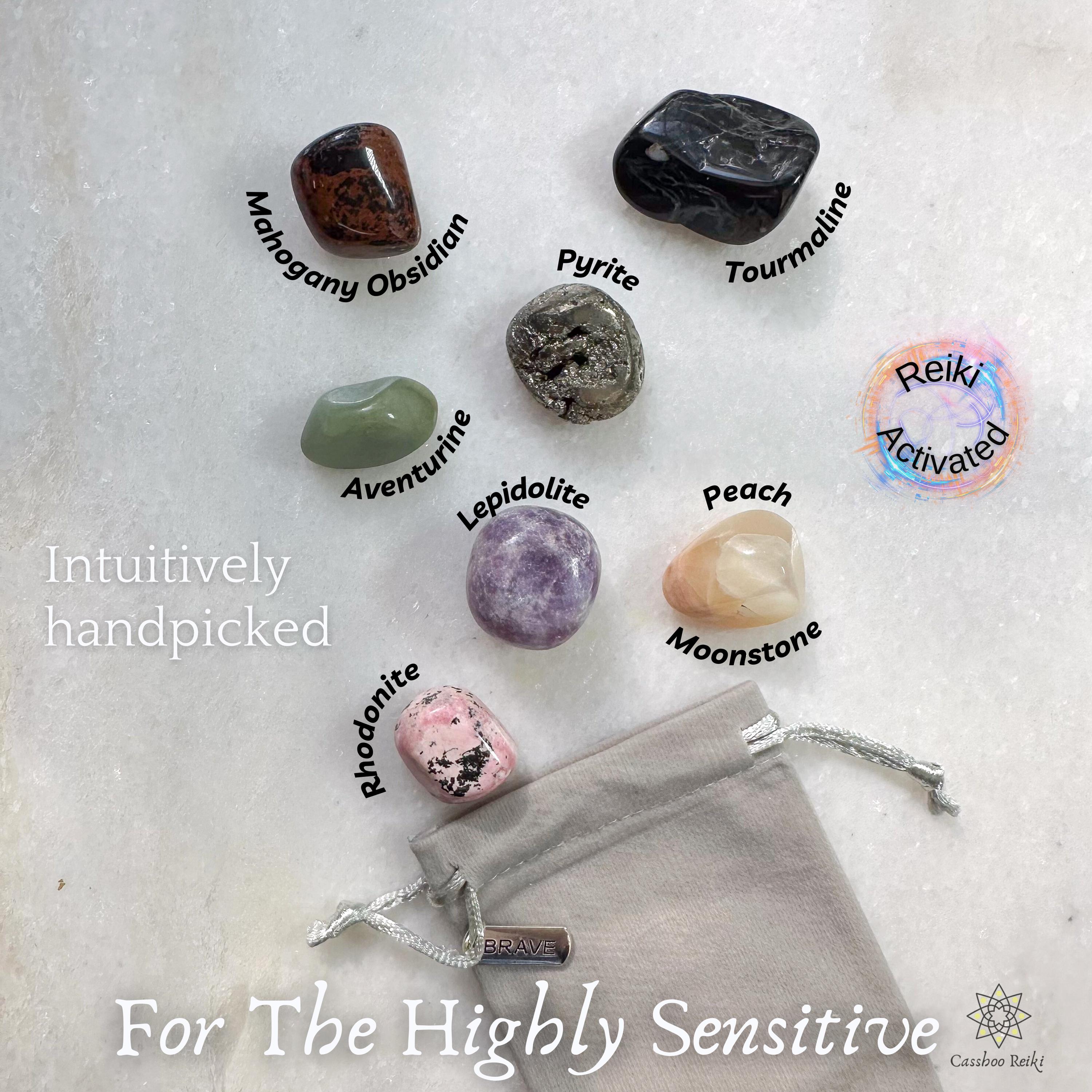 7-Crystal Set for Empathy and Personal Power | Empath Crystals | Cryst ...